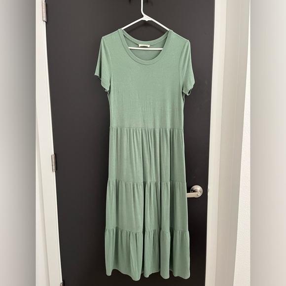 Ginger G | Dresses | Tiered Midi Dress By Ginger G | Poshmark